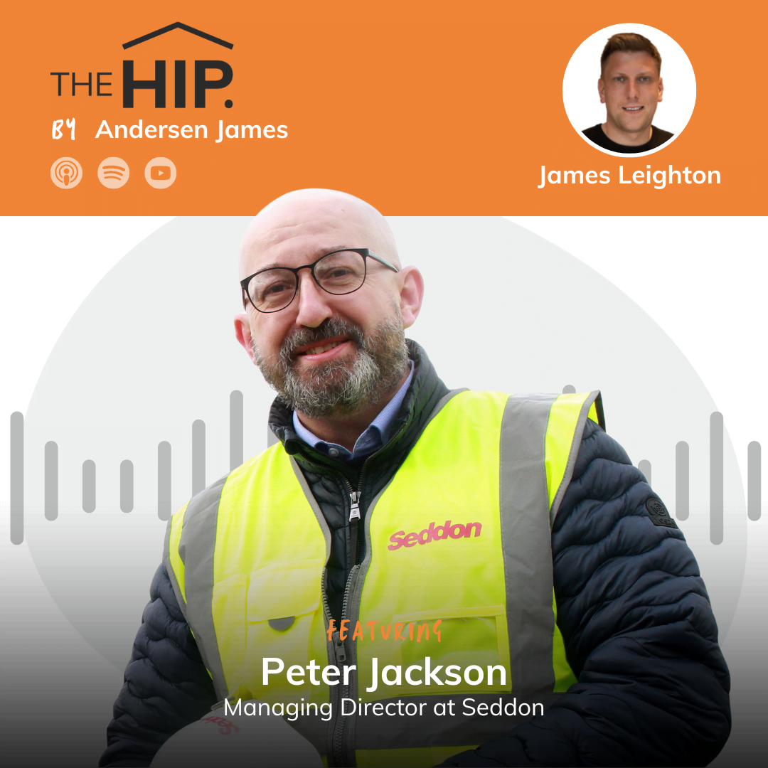 Peter Jackson, Managing Director at Seddon Construction - Andersen James