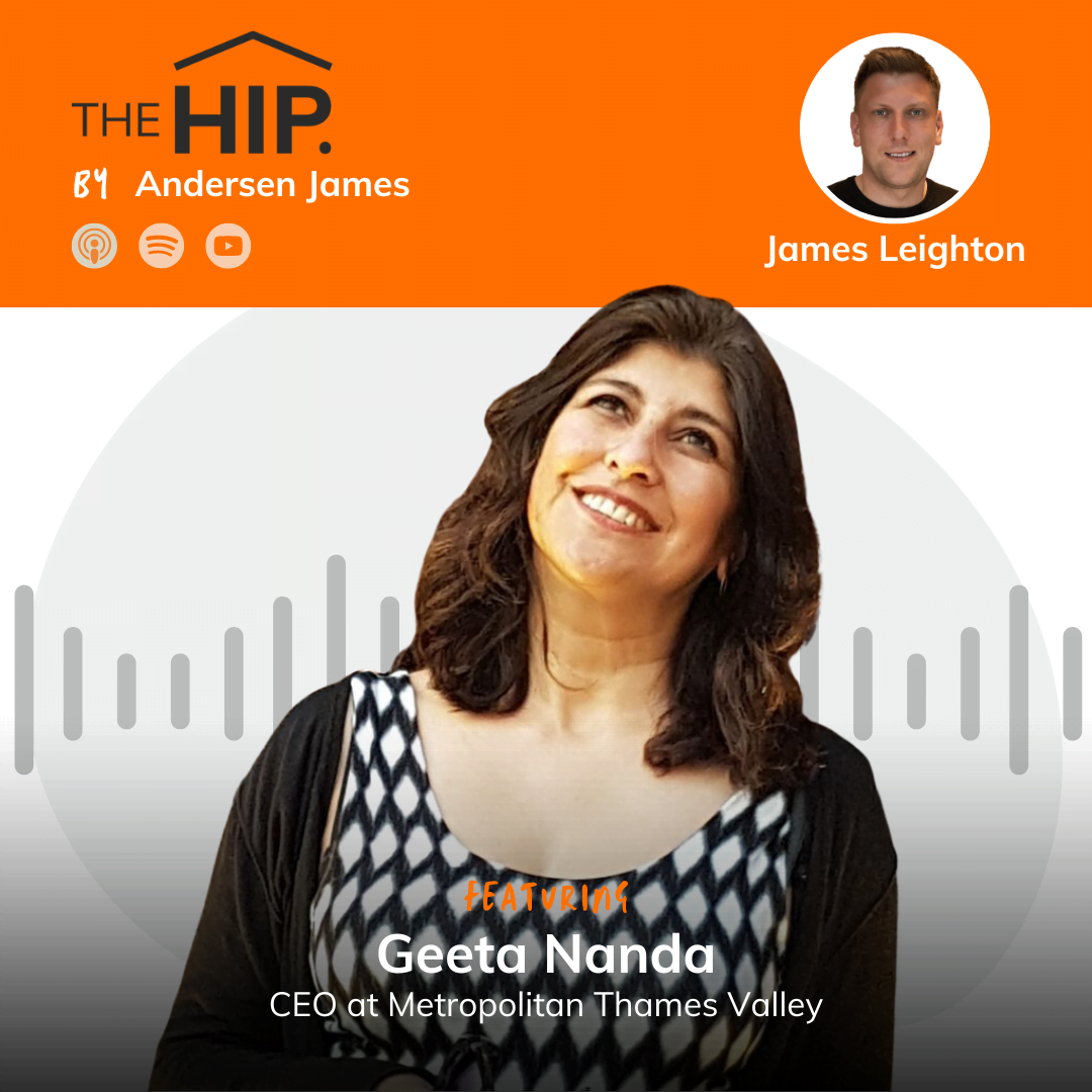 Geeta Nanda, CEO at Metropolitan Thames Valley Housing - Andersen James