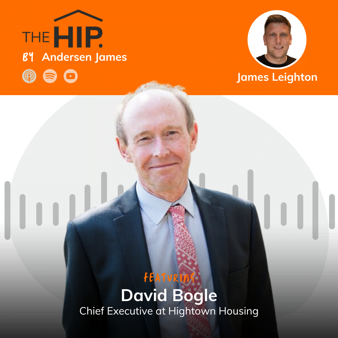 David Bogle, Chief Executive of Hightown Housing - Andersen James